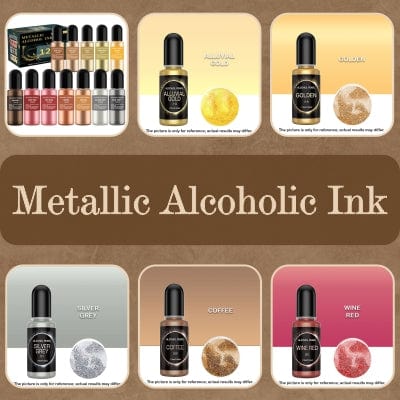 Metallic Alcoholic Ink