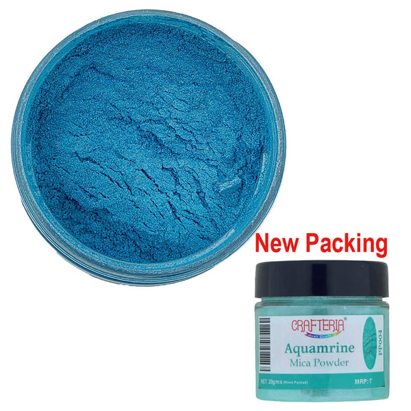 Firozi Blue Pearl Mica Powder 20 Gram